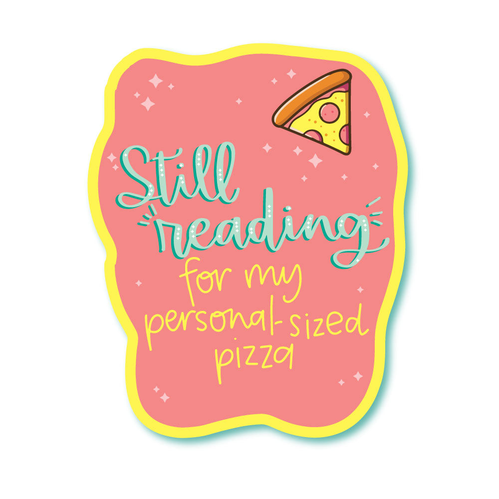 NEW Personal Pizza Reading Sticker – Colette Paperie